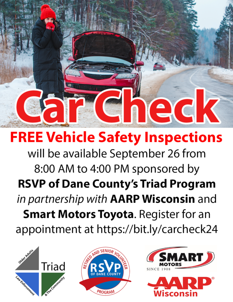Registration is Now Open for Our Car Check FREE Vehicle Safety ...